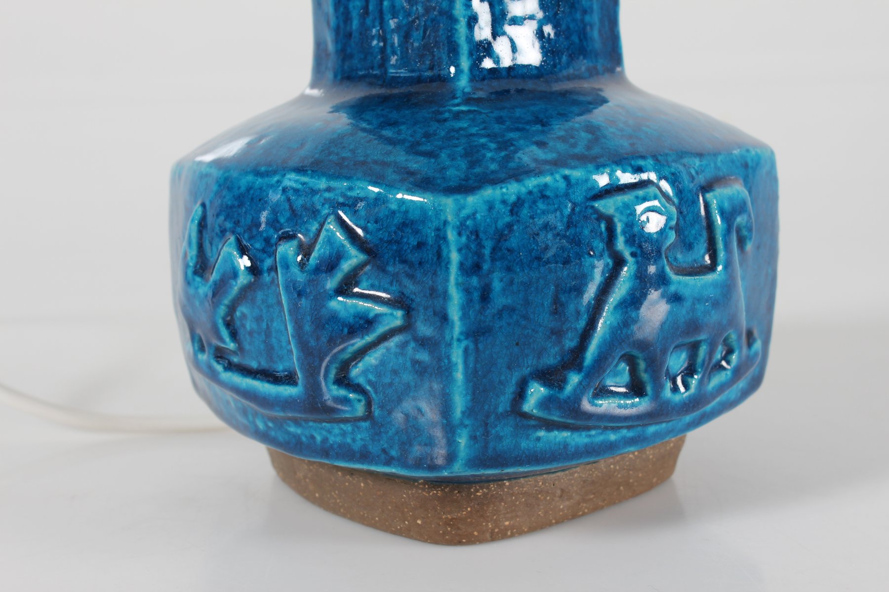 Stoneware Table Lamp by Jørgen Mogensen for Royal Copenhagen, 1970s for ...