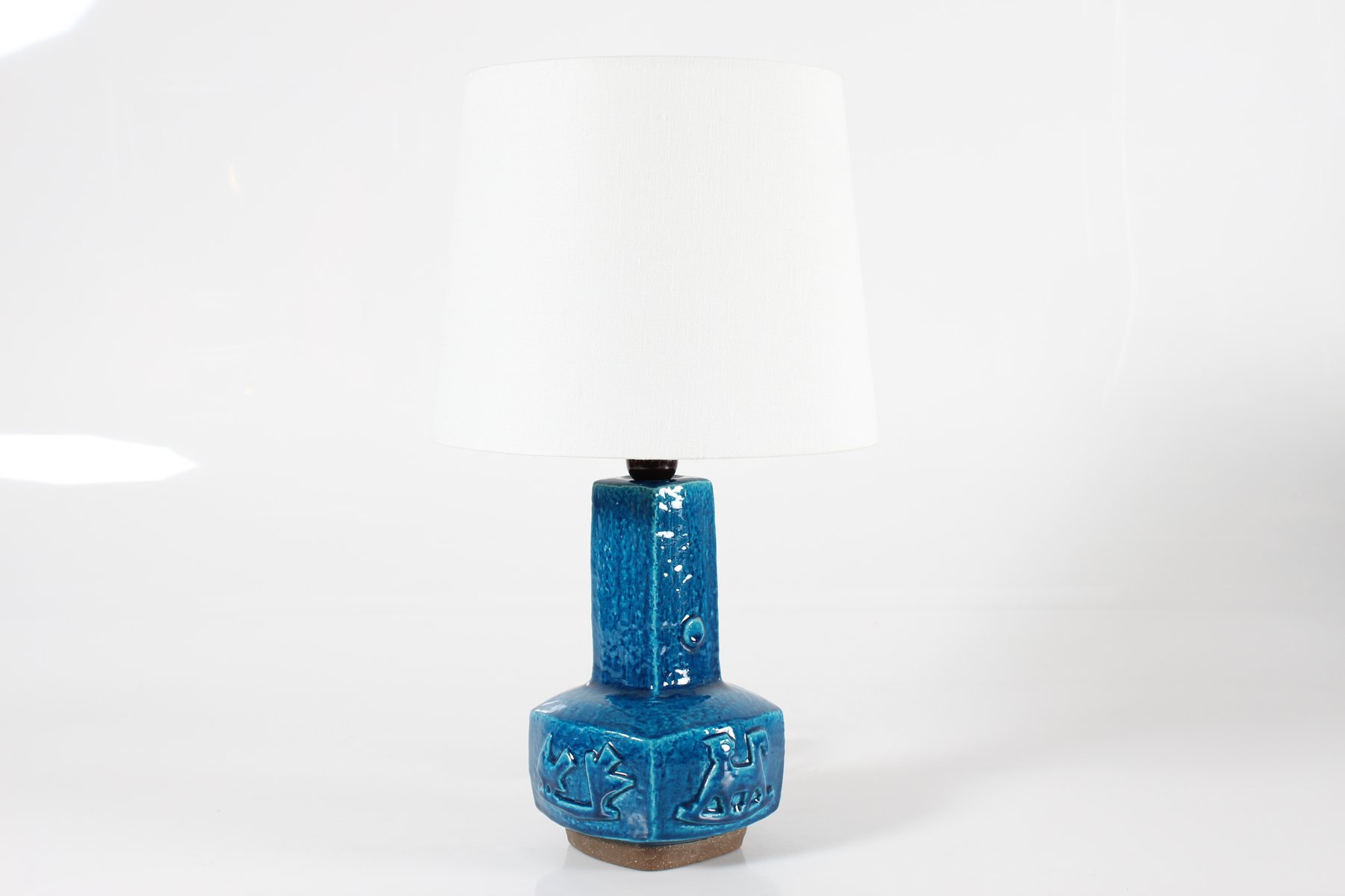 Stoneware Table Lamp by Jørgen Mogensen for Royal Copenhagen, 1970s for ...