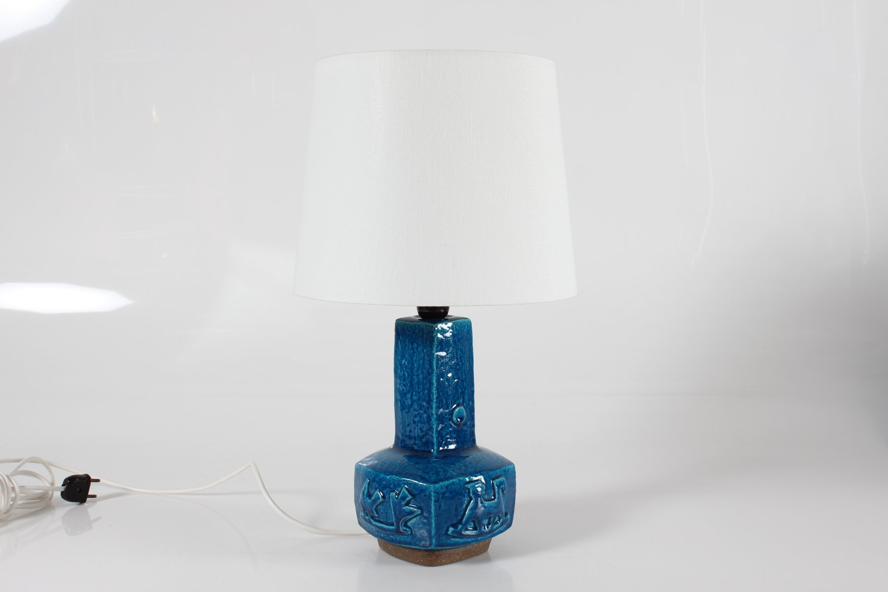 Stoneware Table Lamp by Jørgen Mogensen for Royal Copenhagen, 1970s for ...