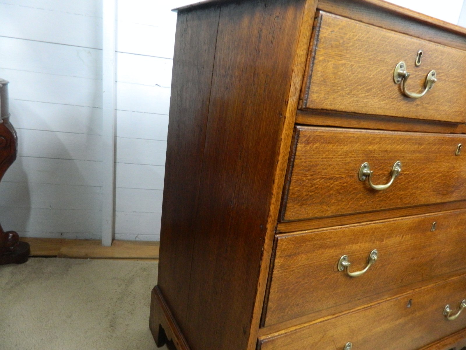 Oak Chest of Drawers, 1890s for sale at Pamono