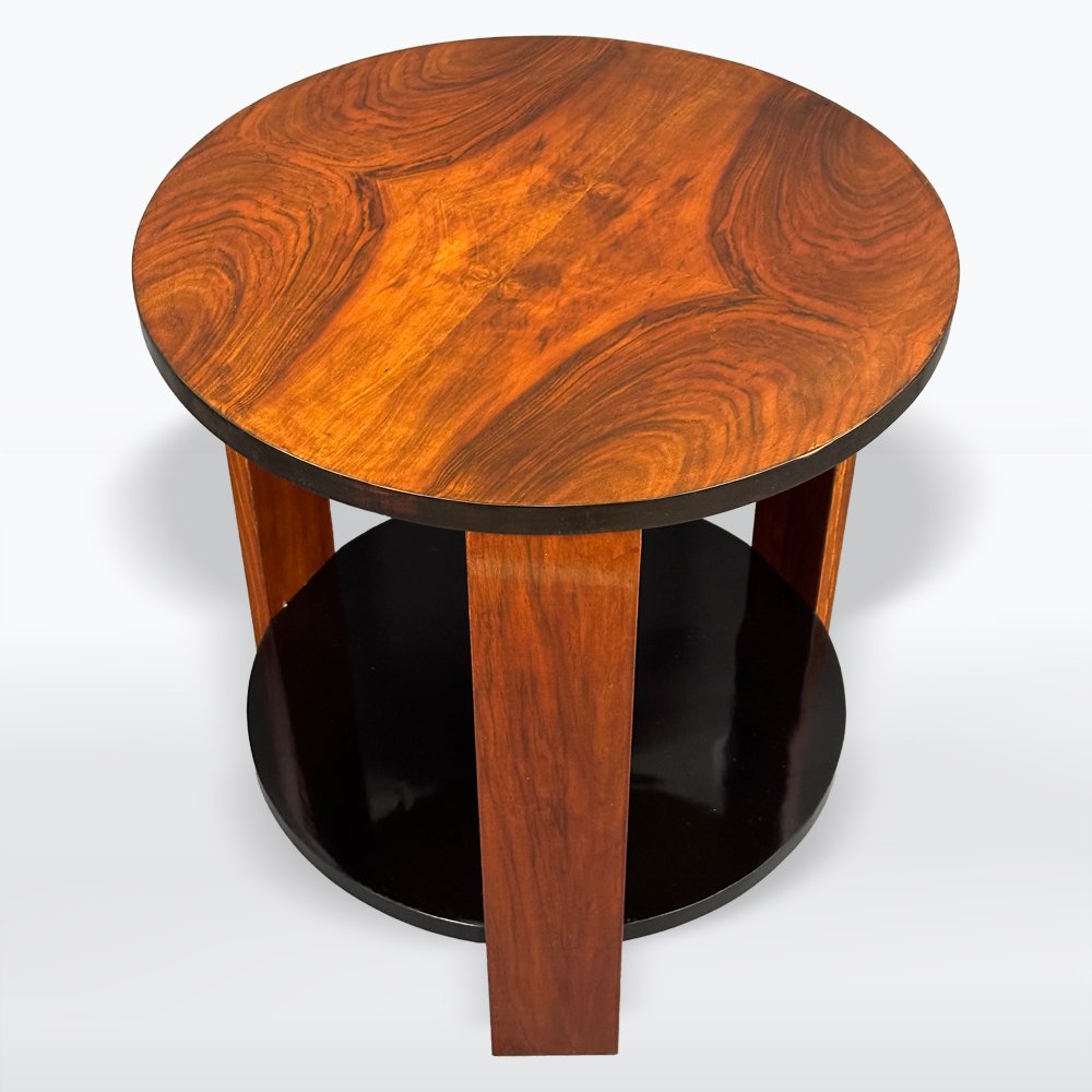 Art-Deco Round Coffee Table, 1935 for sale at Pamono