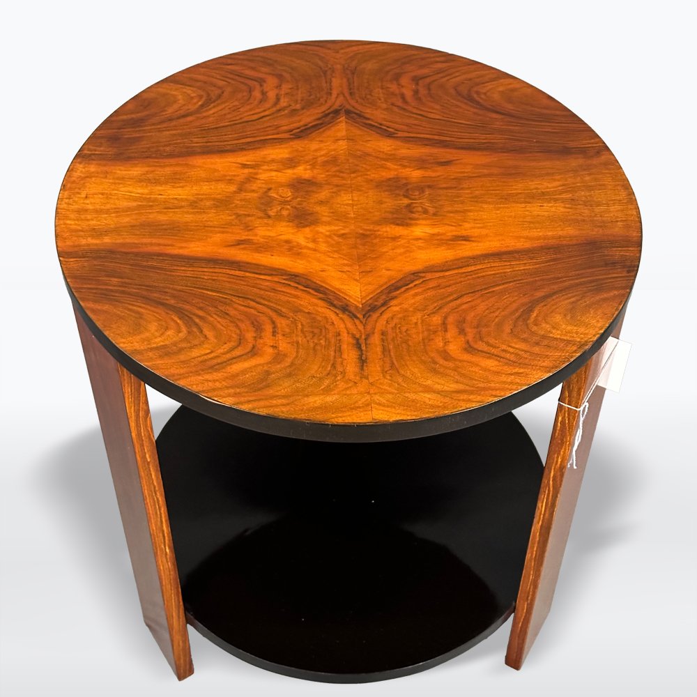 Art-Deco Round Coffee Table, 1935 for sale at Pamono