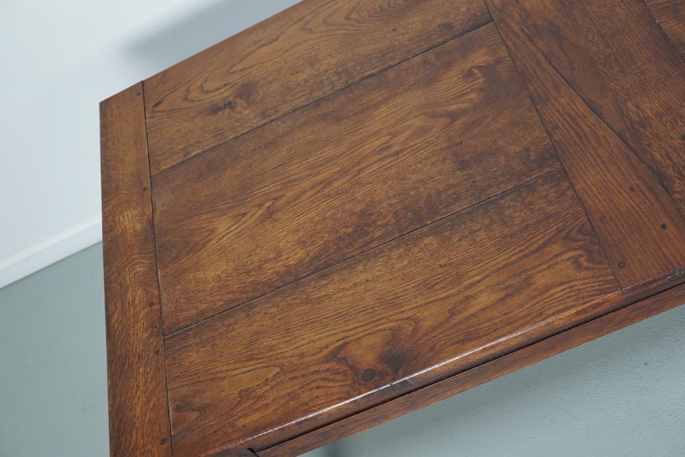 French Rustic Oak Coffee Table for sale at Pamono