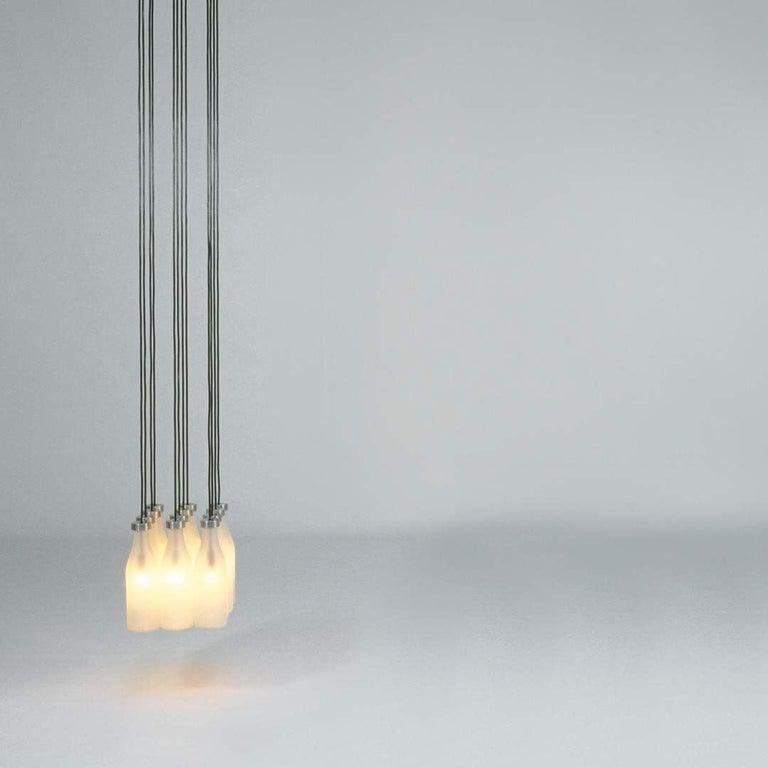 Limited Edition Milk Bottle Ceiling Lamp by Tejo Remy, 1991 for sale at ...