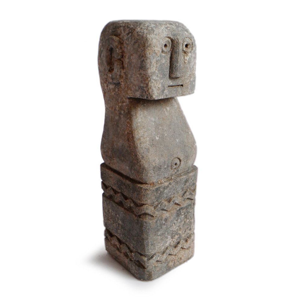 Stone Timor Figure Property Marker, 1970s for sale at Pamono