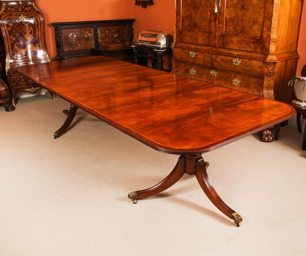 Vintage George III Style Dining Table from Arthur Brett, 1950s for sale ...
