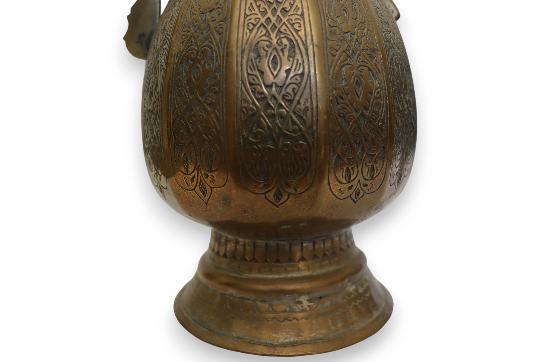 Antique Islamic Teapot in Brass Bukhara, 1900s for sale at Pamono