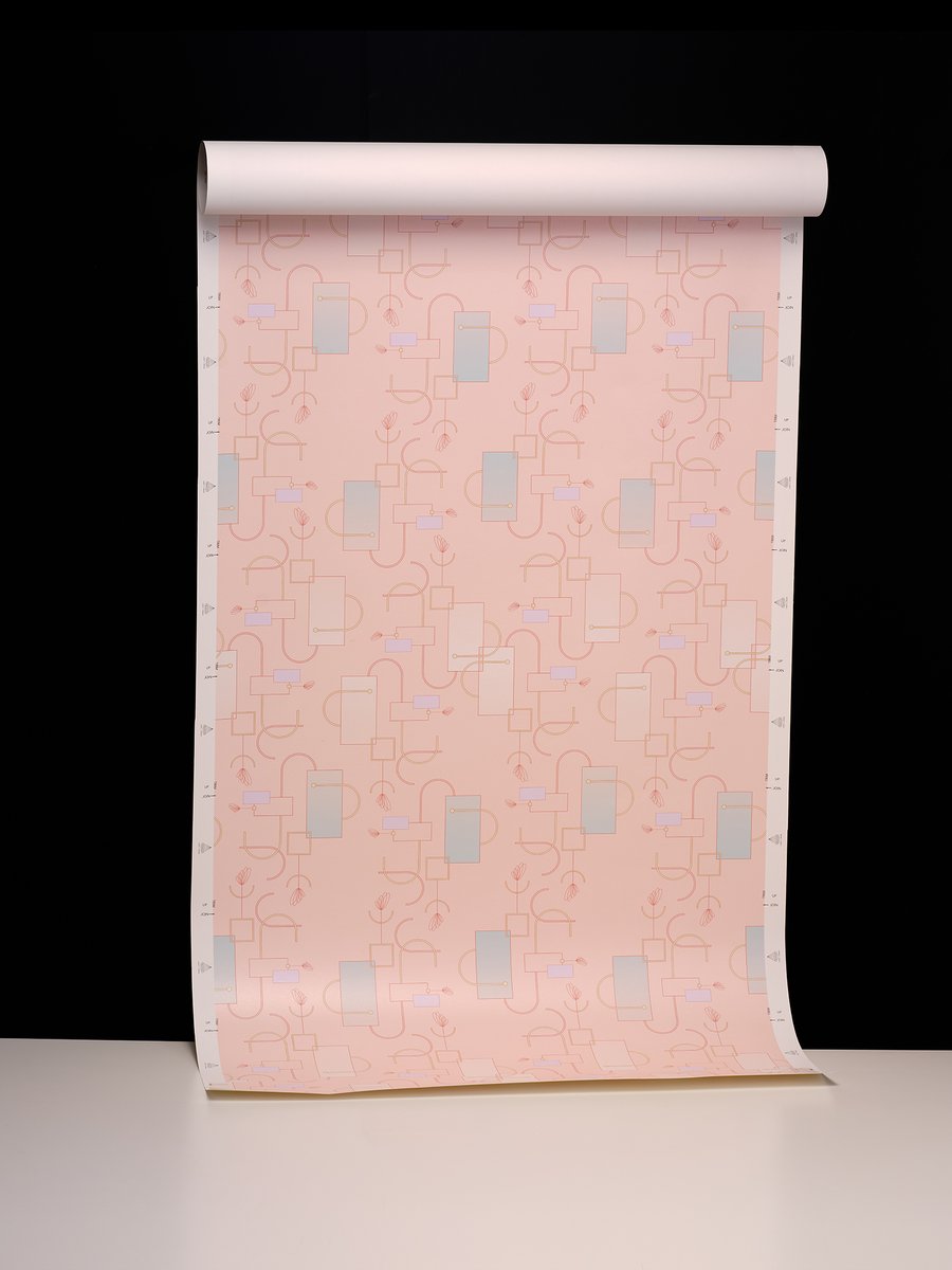 Connect Wallpaper from Bianco Light + Space for sale at Pamono