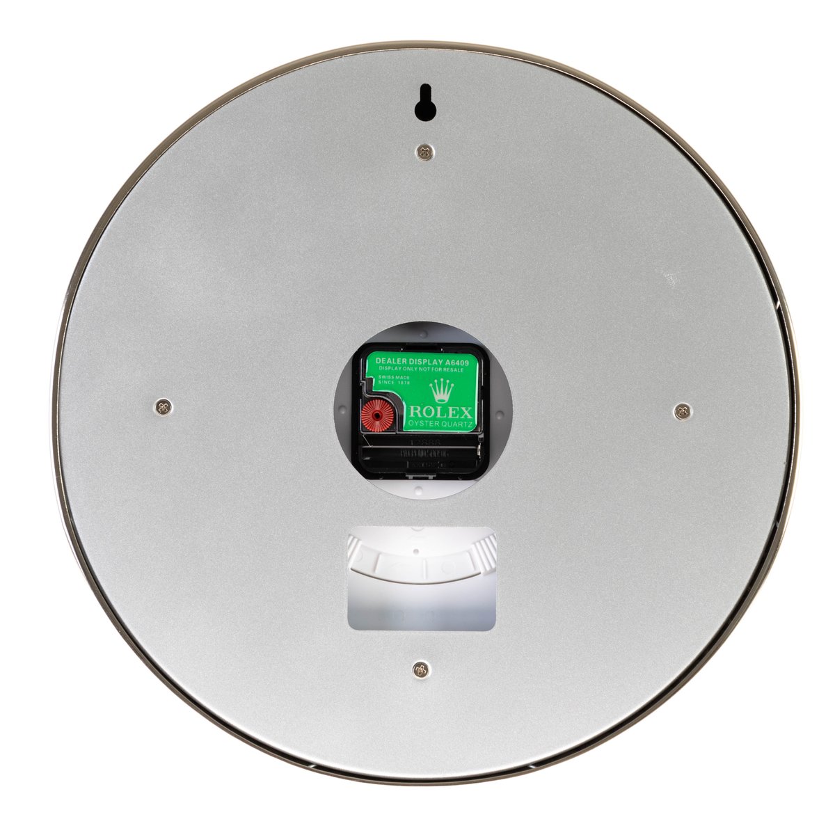 Oyster Perpetual Blue and Silver Submariner Wall Clock from Rolex ...