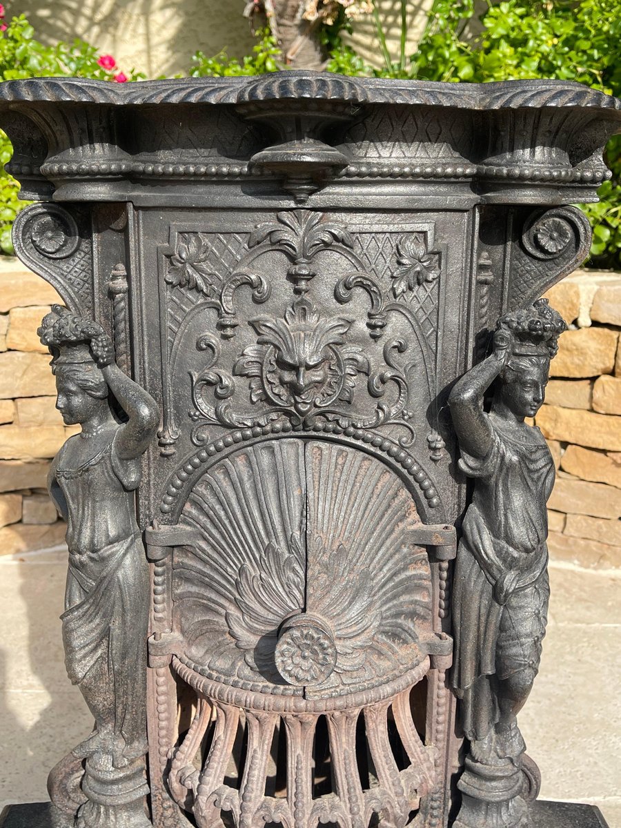 Napoleon III Cast Iron Stove for sale at Pamono