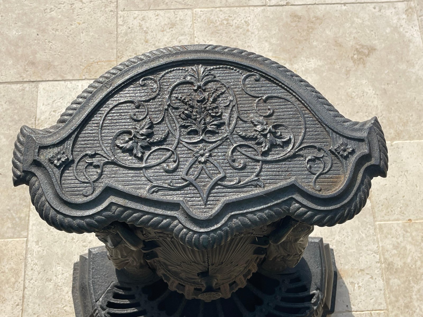 Napoleon III Cast Iron Stove for sale at Pamono