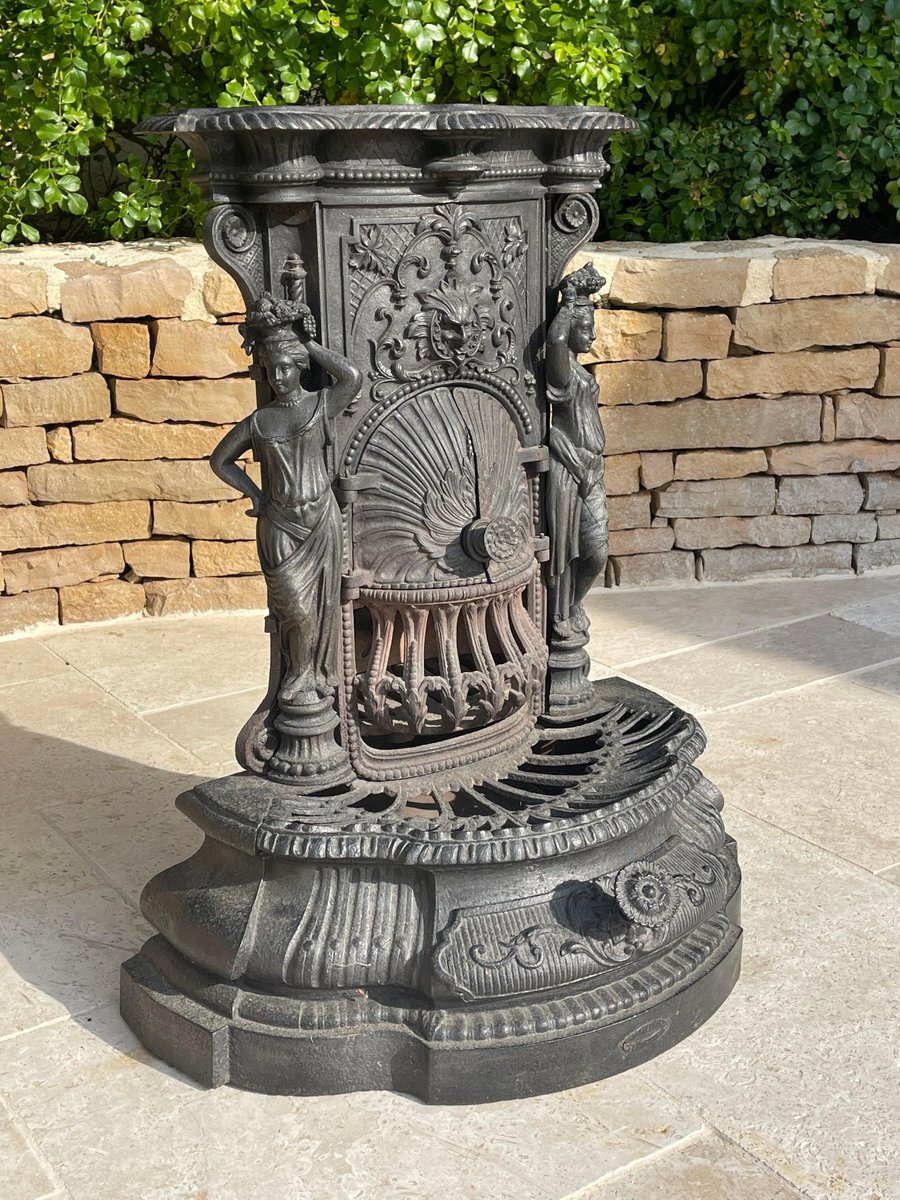 Napoleon III Cast Iron Stove for sale at Pamono