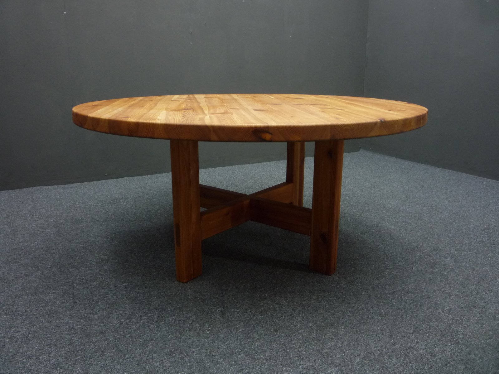 Large Pinewood Dining Table by Ronald Wilhelmsson for Karl Andersson ...
