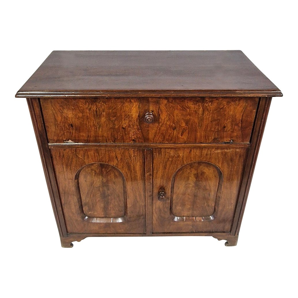Two-Door Walnut Sideboard for sale at Pamono