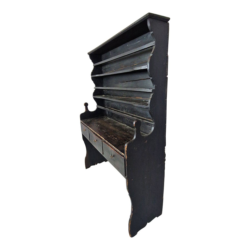 English Wooden Plate Rack for sale at Pamono