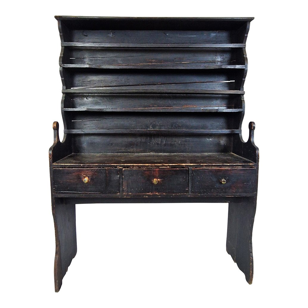 English Wooden Plate Rack for sale at Pamono