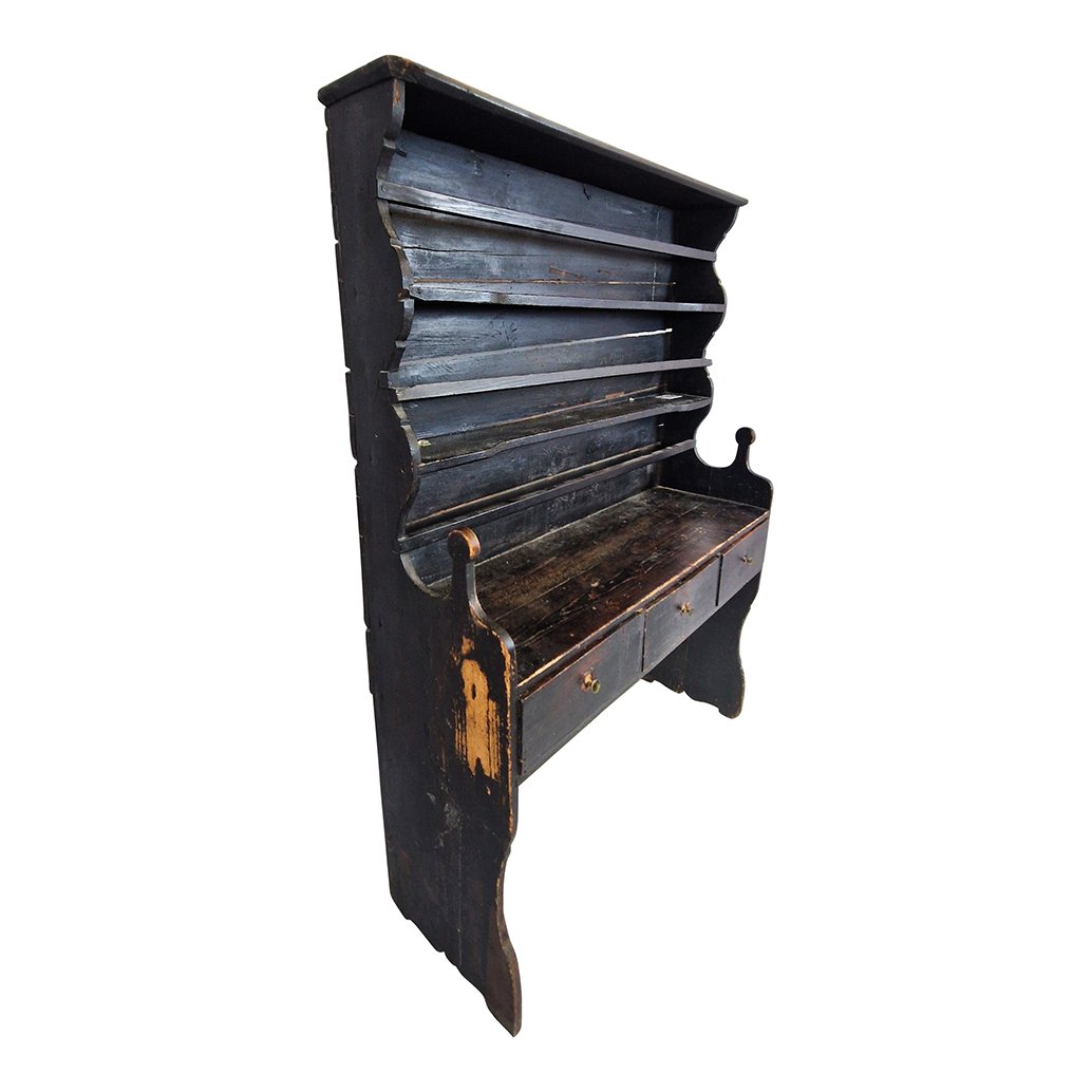 English Wooden Plate Rack for sale at Pamono