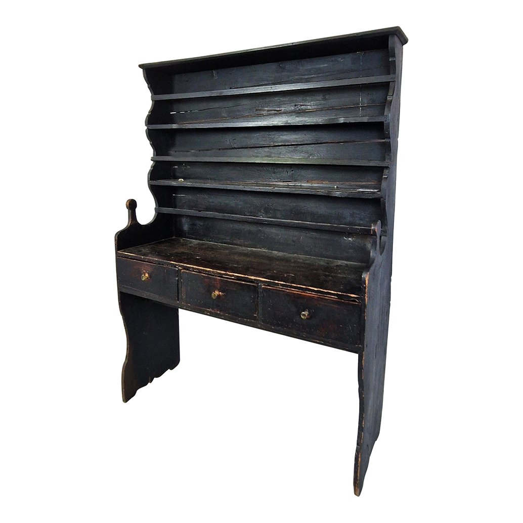 English Wooden Plate Rack for sale at Pamono