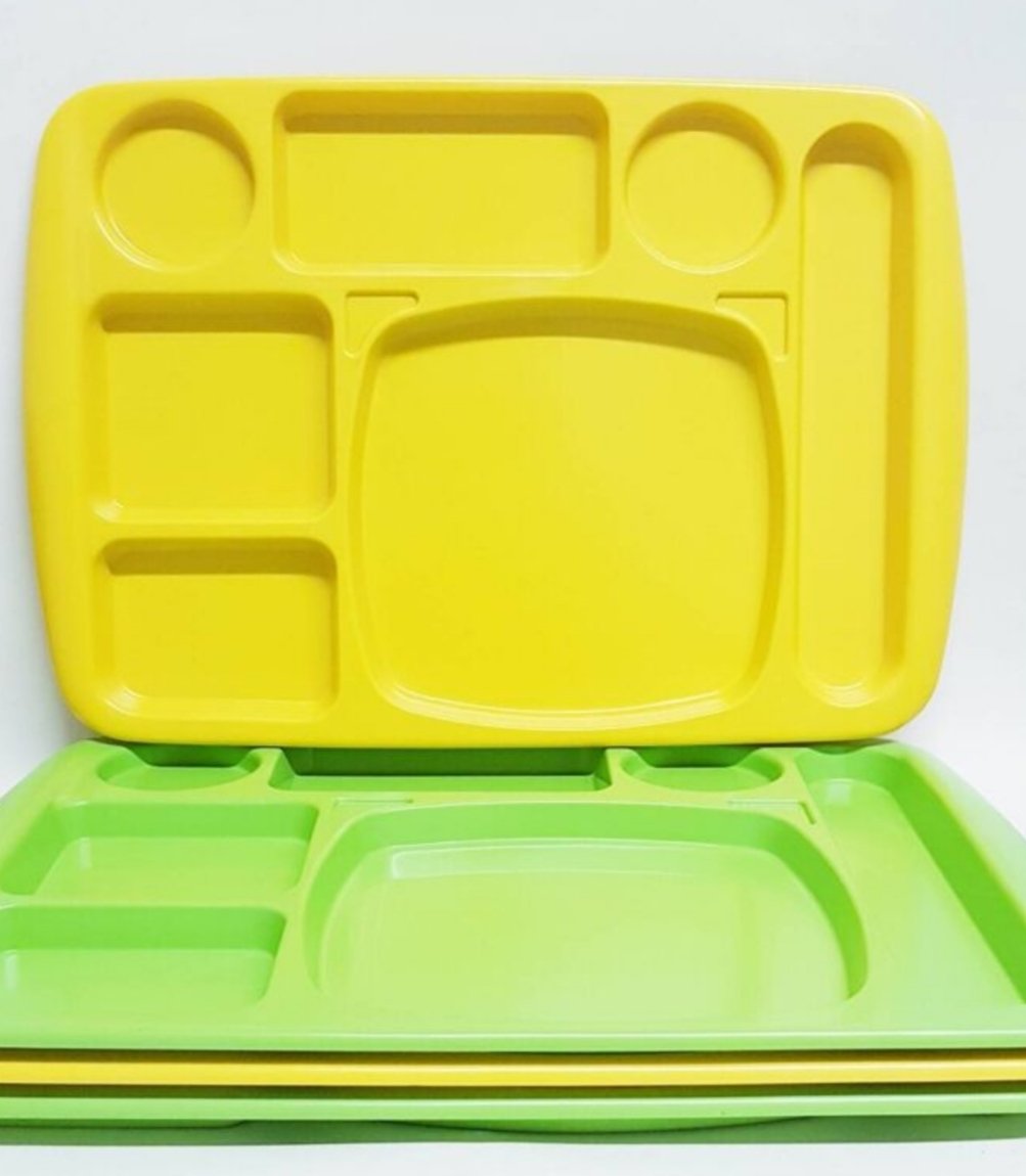Space Age TV Dinner Trays by Bismuth, Paris, 1970s, Set of 4 for sale ...