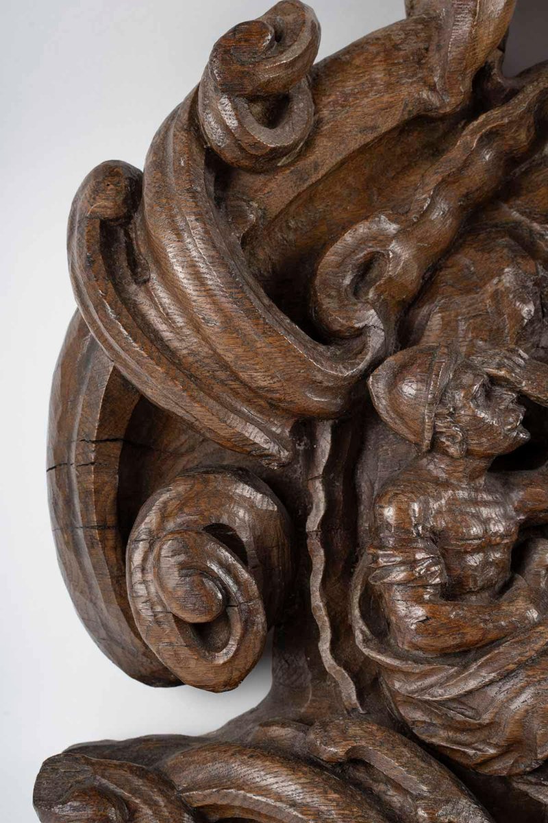 Christ Emerging from the Tomb Surrounded by Roman Soldiers, 1600s, Oak ...