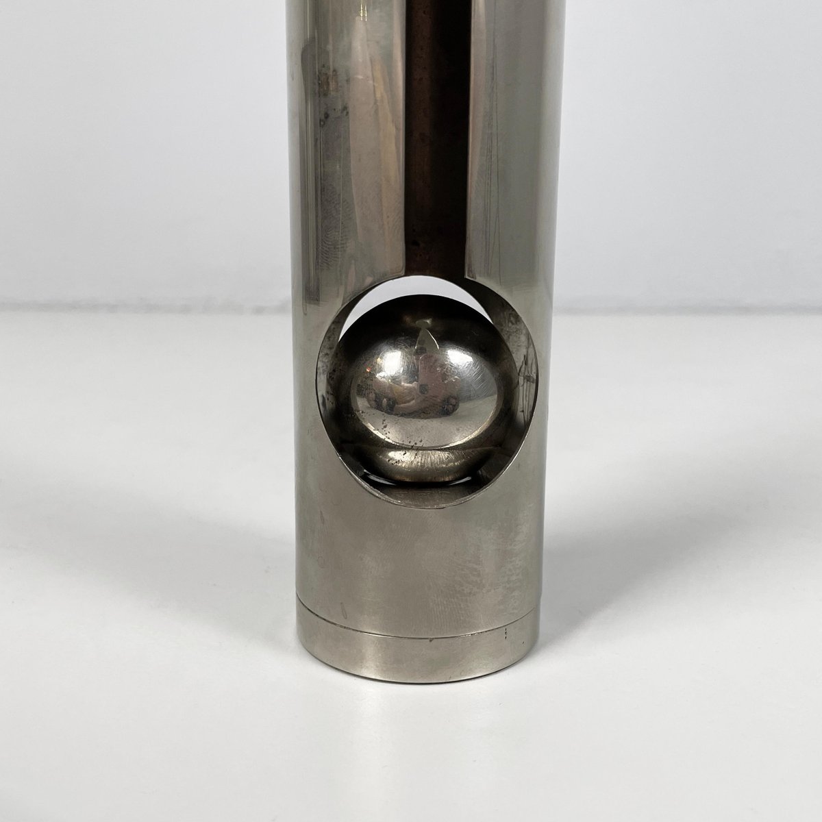 Italian Modern Chromed Metal Nutcracker by Paolo Salvi for Mark B ...