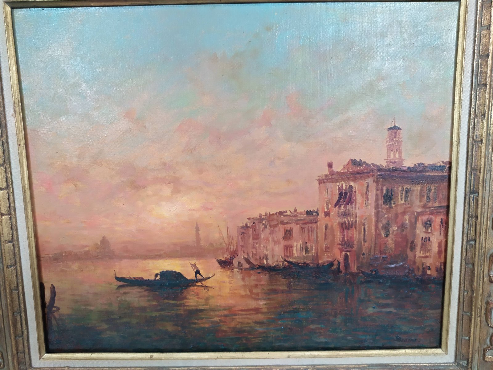Bellini, Venice, Oil Painting, 1890s-1910s for sale at Pamono