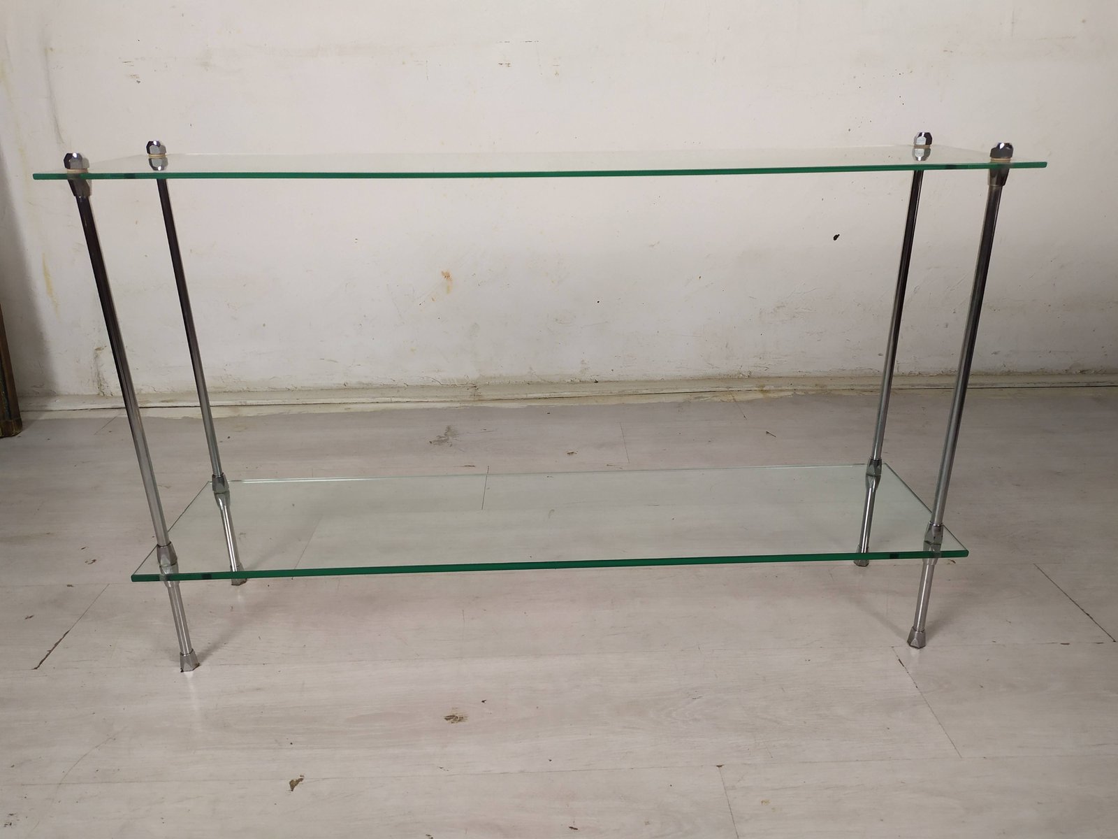 Vintage Chrome Console, 1970s for sale at Pamono