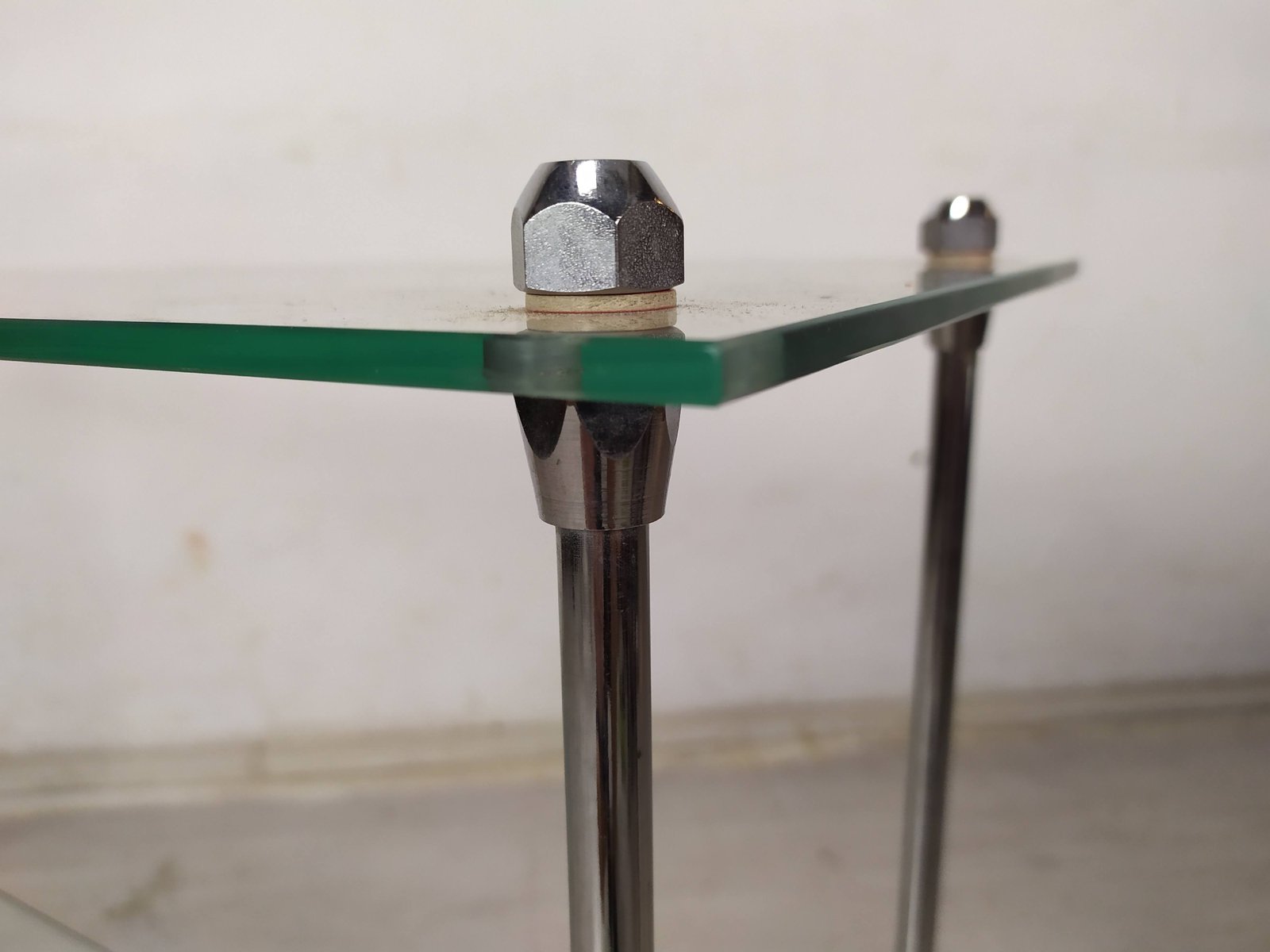 Vintage Chrome Console, 1970s for sale at Pamono