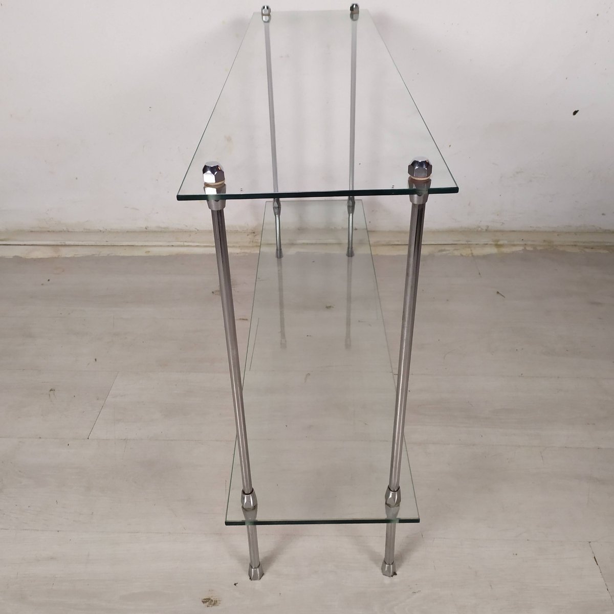 Vintage Chrome Console, 1970s for sale at Pamono