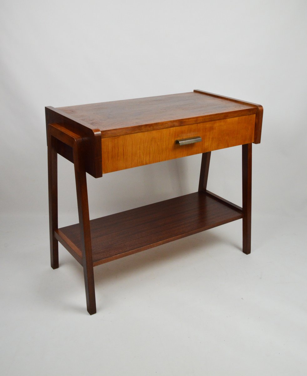 Wooden Console, 1970s for sale at Pamono