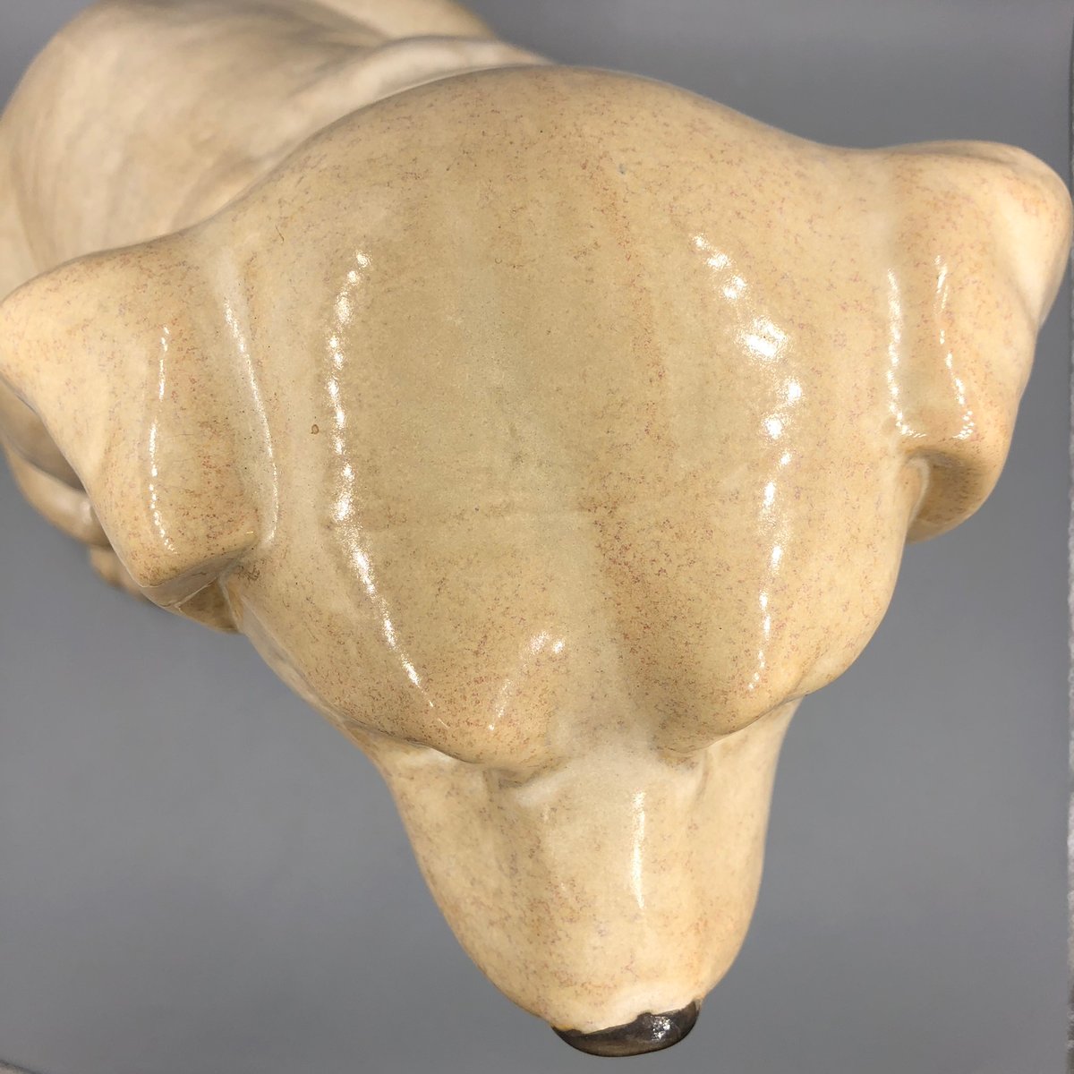 Ceramic Golden Labrador Puppy Figurine, 1980s for sale at Pamono