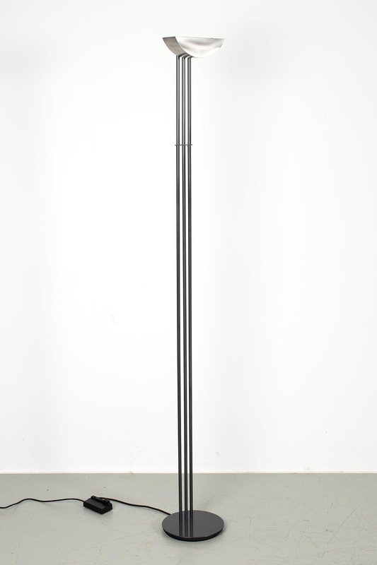 Halogen Floor Lamp in Metal for sale at Pamono