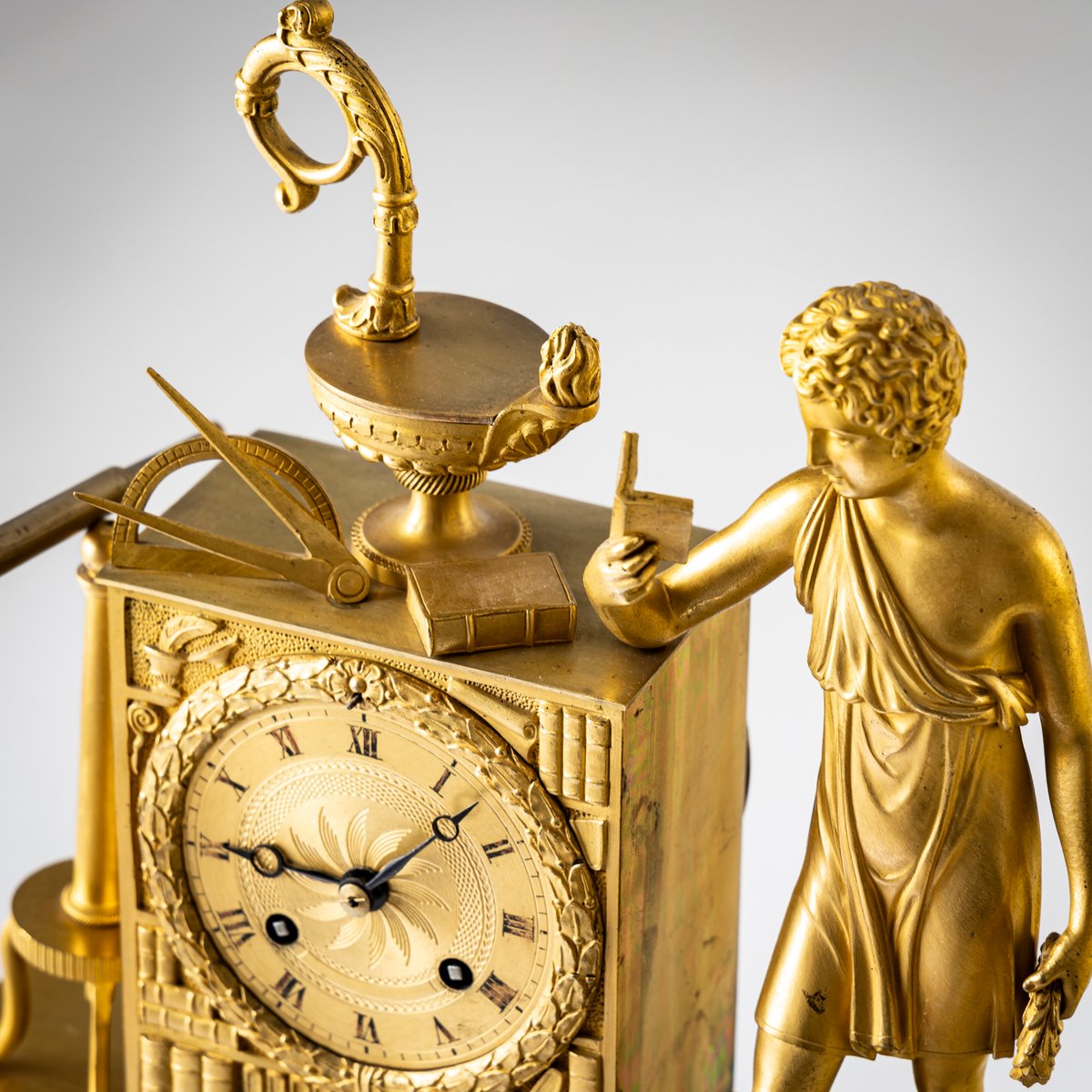 Mantel Clock with Allegory of the Sciences, France, 1830s for sale at ...