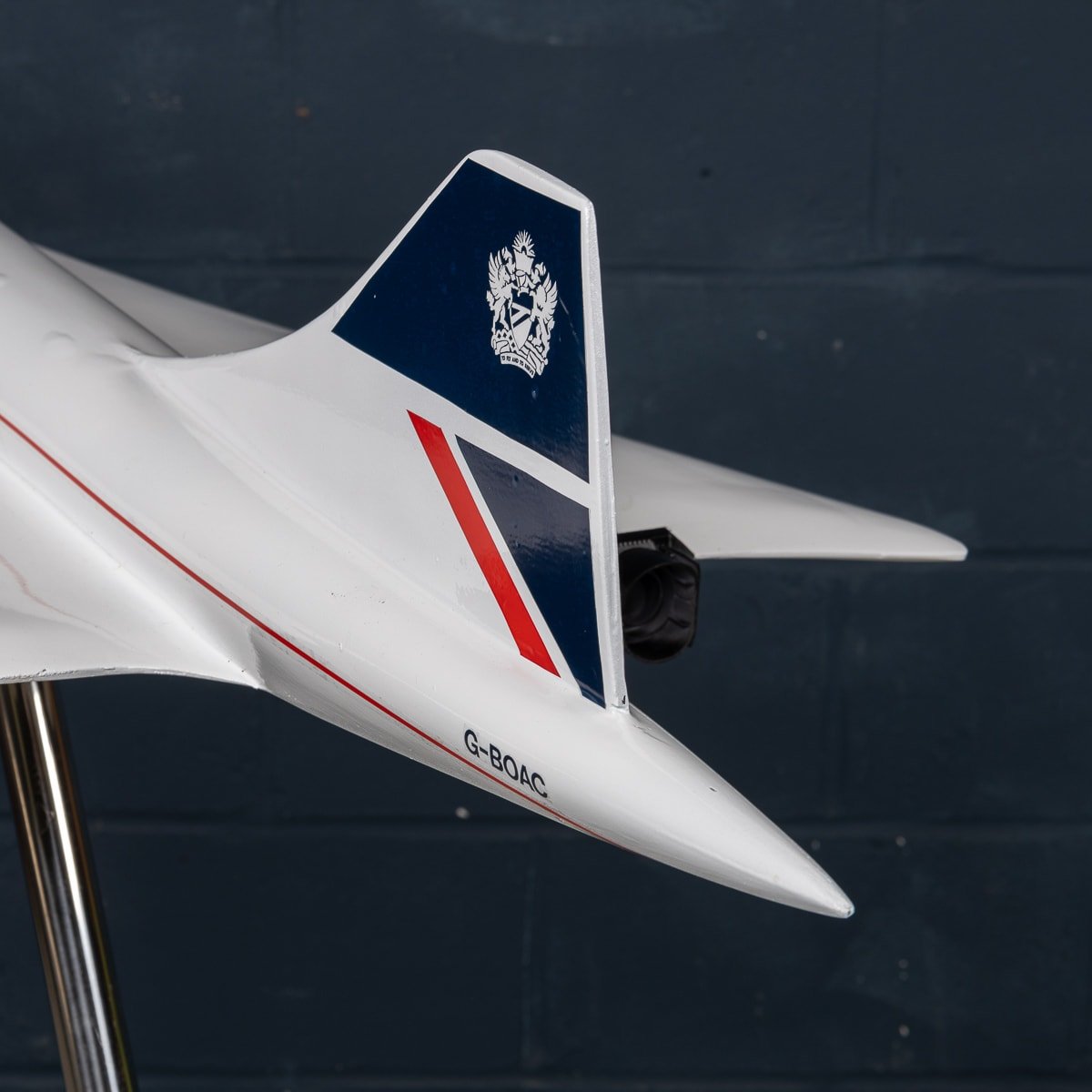 20th Century Large British Airways Concorde Model by Space Models ...