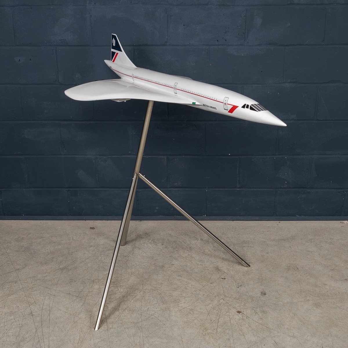 20th Century Large British Airways Concorde Model by Space Models ...