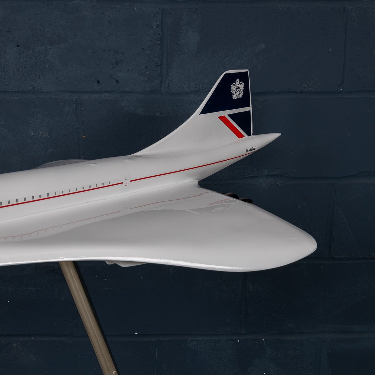 20th Century Large British Airways Concorde Model by Space Models ...
