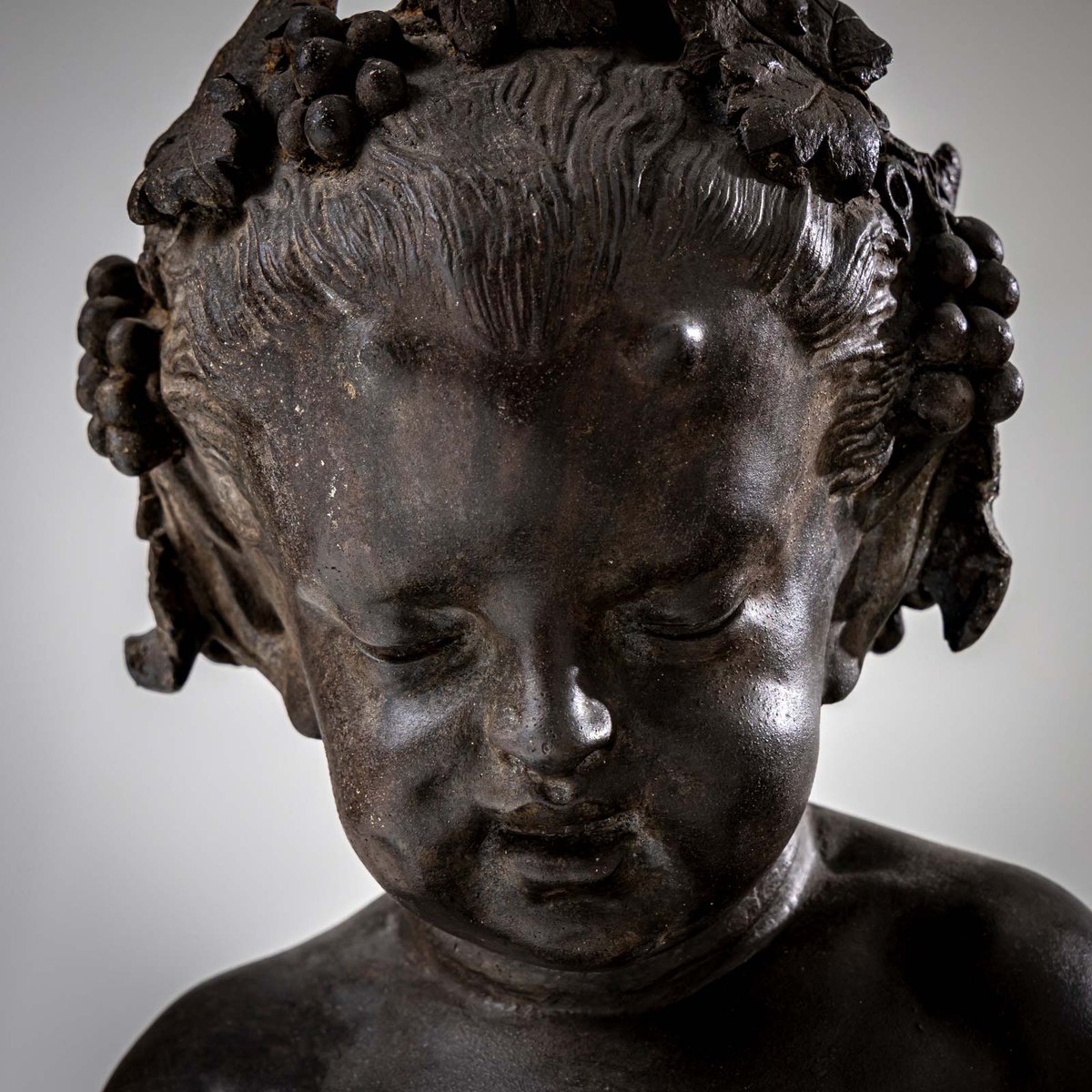Sculpture of a Young Satyr, Early 20th Century, Metal for sale at Pamono