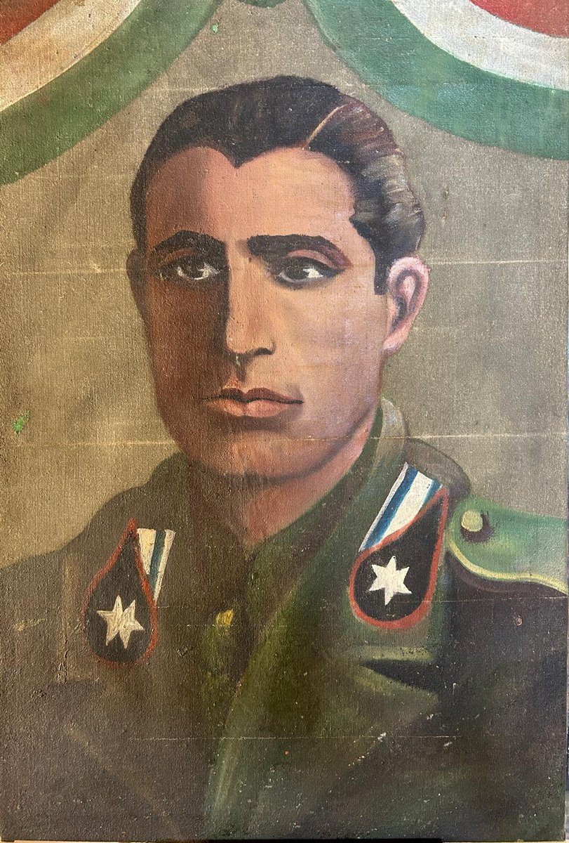 Italian Soldier Portrait, 1930s, Oil on Canvas for sale at Pamono