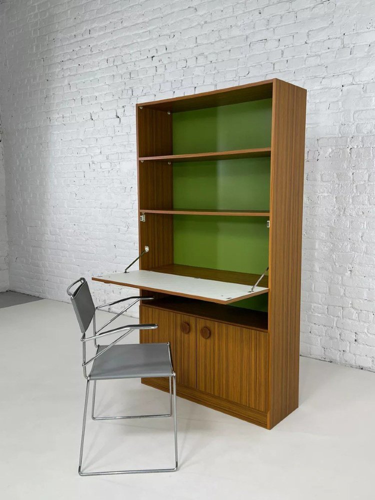 Library with Integrated Desk, 1970s for sale at Pamono