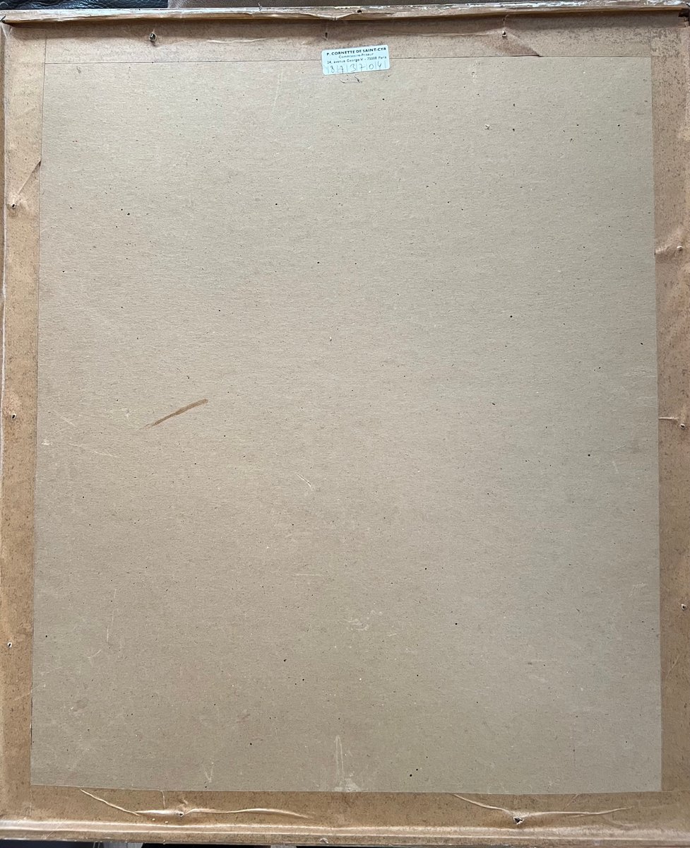 Meynier, Portrait of a Parisian, 1890s-1910s, Pastel for sale at Pamono