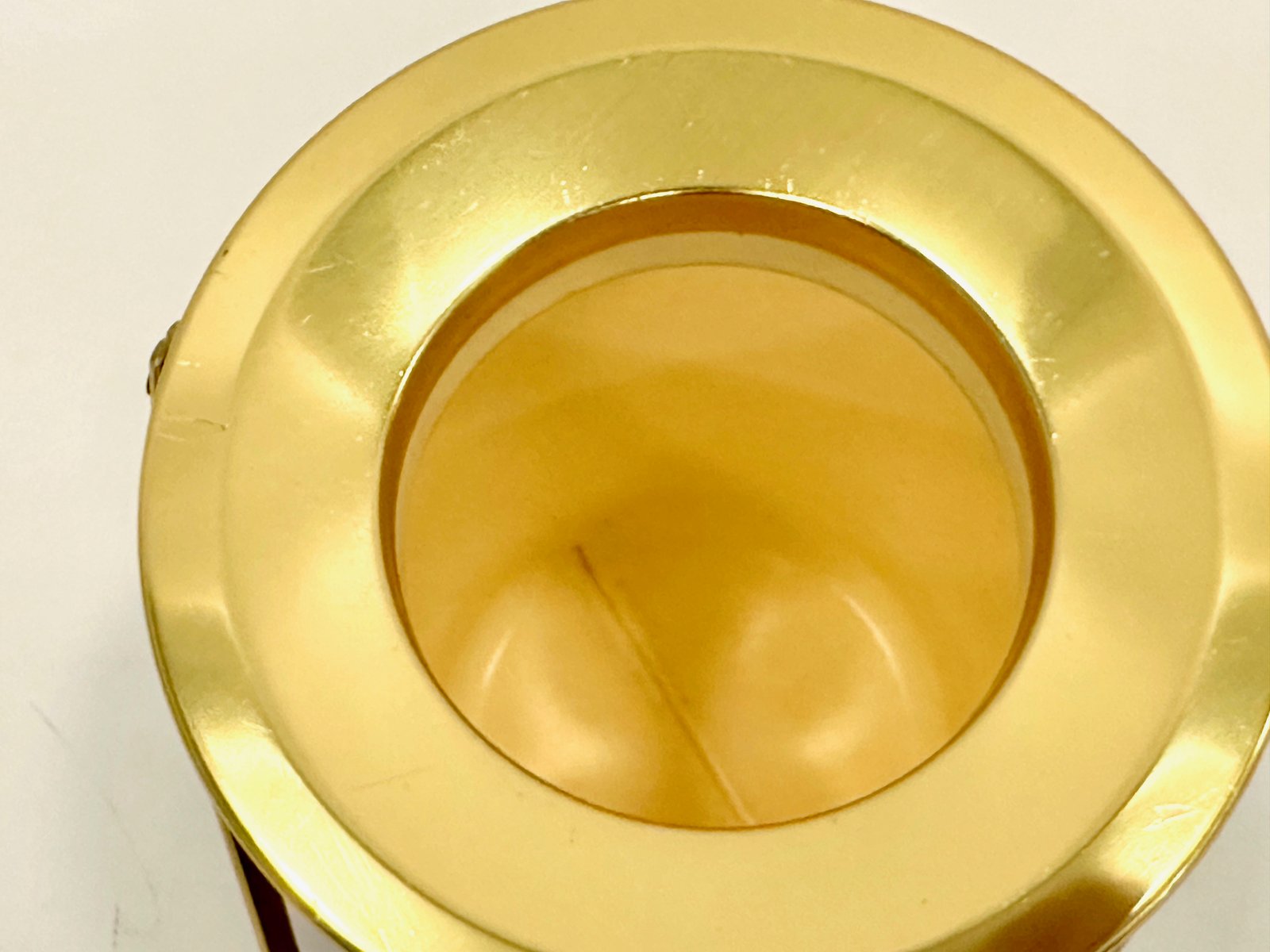 Mid-Century German Induga Ice Bucket in Brass, 1960s for sale at Pamono