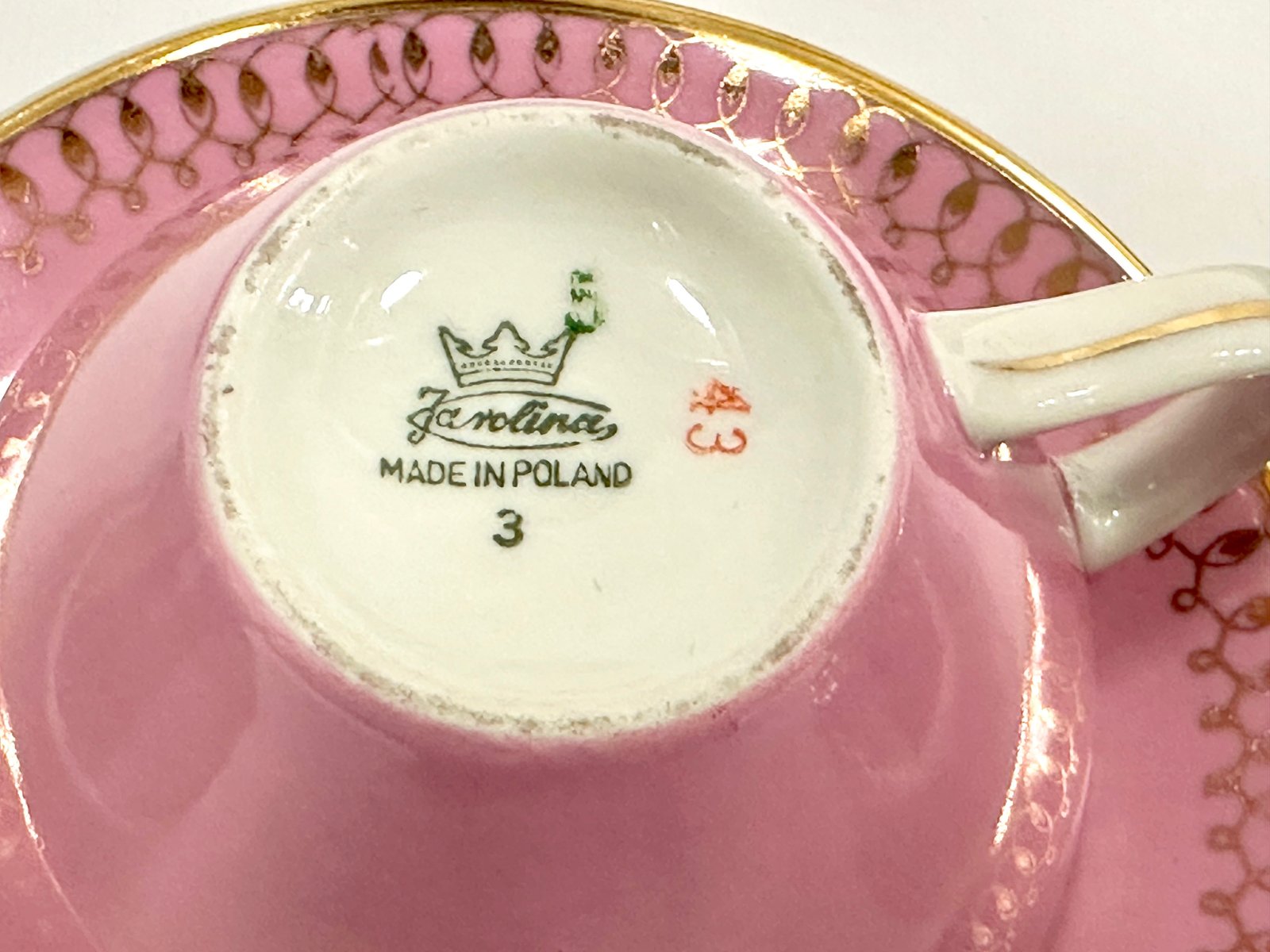 12-Person Porcelain Coffee Service by Wincenty Potacki for ZPS Karolina ...