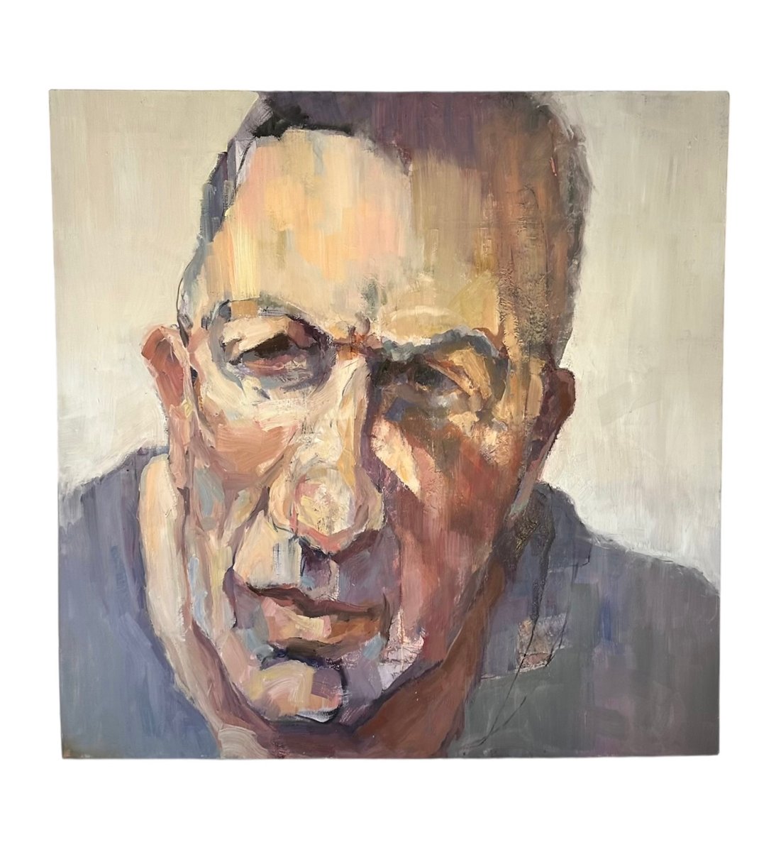 Peter Bowen, Jan Vink Portrait, 2000s, Large Oil on Canvas for sale at ...