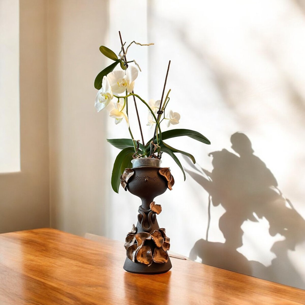 Mid-Century Ajmo Ceramic Vase from MCM, Denmark, 1960s for sale at Pamono
