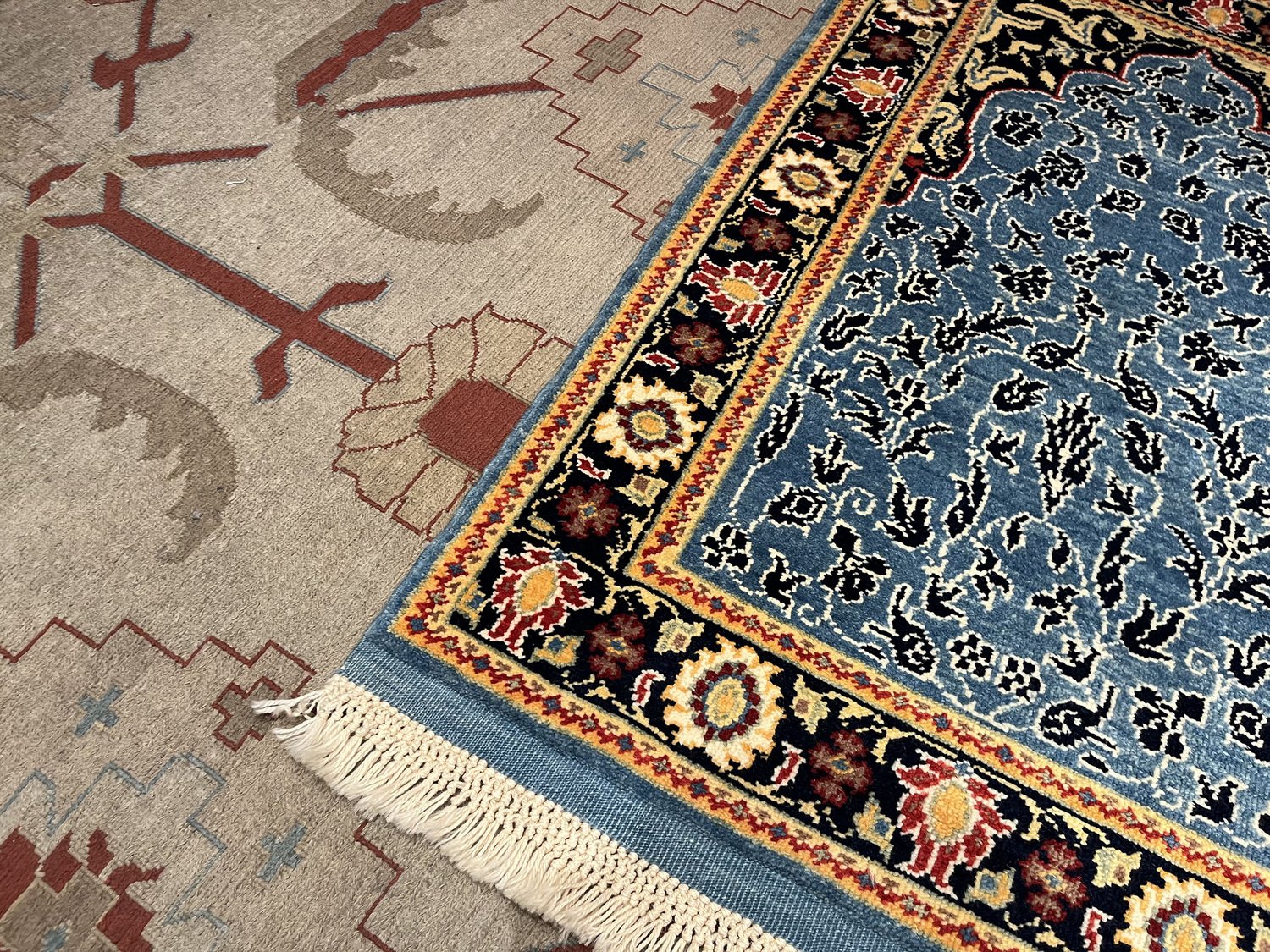 Small Vintage Wool Rug, 1970s for sale at Pamono