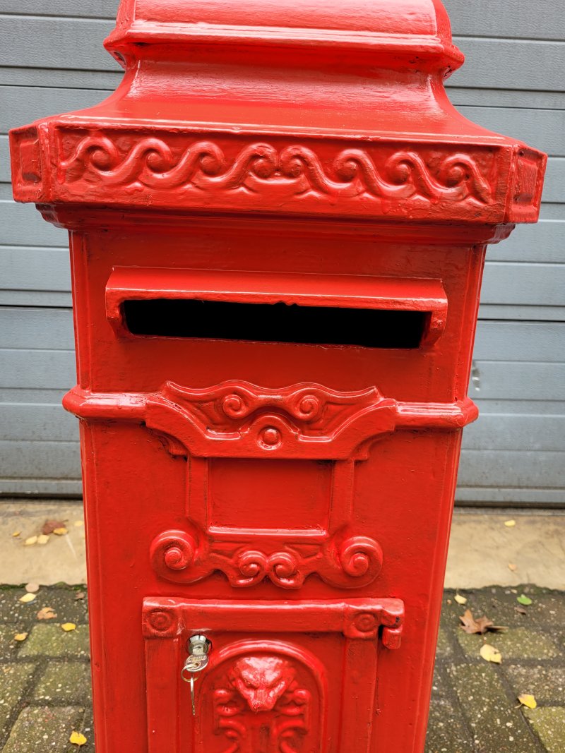 Cast Iron Freestanding Mailbox for sale at Pamono