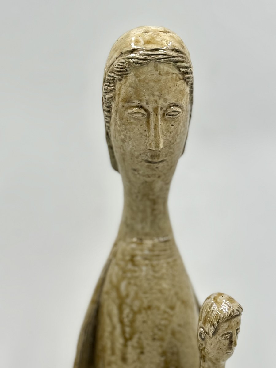 Jean et Jacqueline Lerat, Figurative Sculpture, 1950s, Sandstone for ...