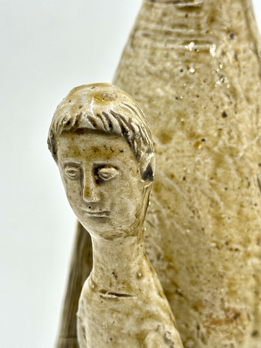 Jean et Jacqueline Lerat, Figurative Sculpture, 1950s, Sandstone for ...