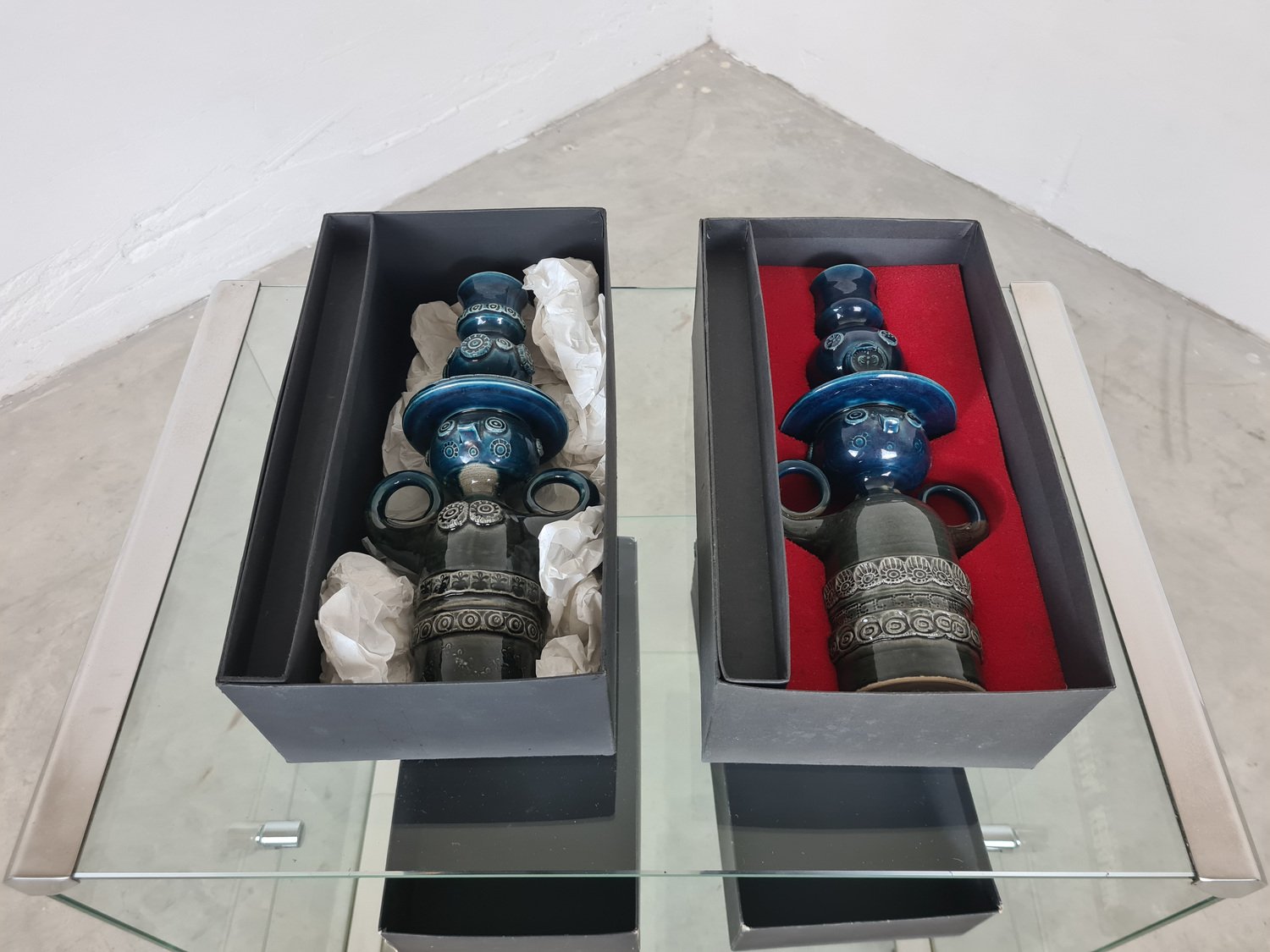 Candleholders by Bjorn Wiinbland for Rosenthal Studio-Line, Set of 2 ...