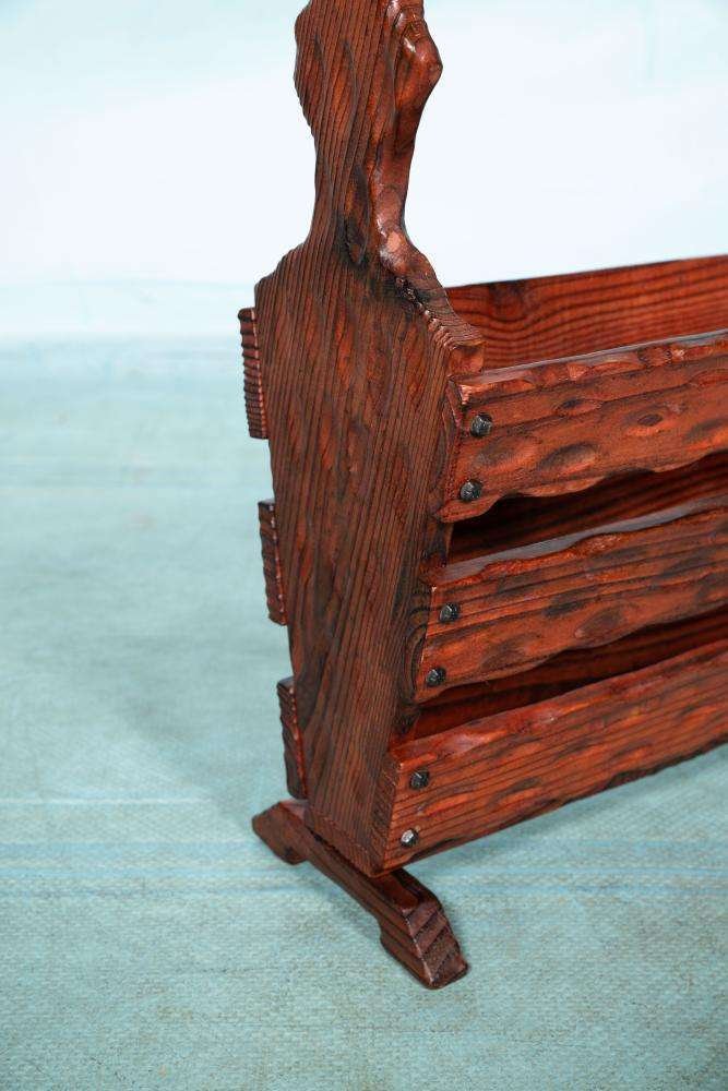 Spanish Magazine Rack, 1970s for sale at Pamono